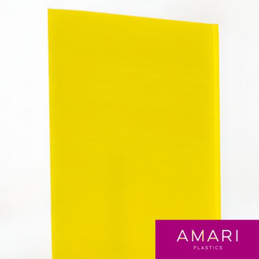 BUY 3.8mm Yellow Polypropylene Fluted Sheet 2440x1220 #146953 | Amari ...
