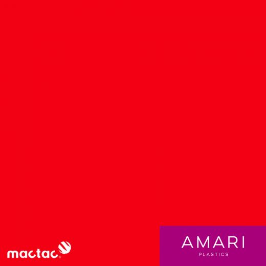 Mactac MACal 8258-02 Matt Shinning Red 1230mm | Amari Plastics