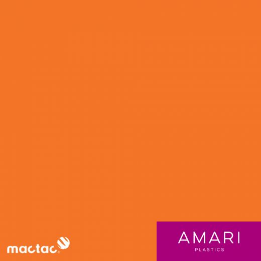 Mactac MACcrystal 8407-03 Transparent Orange 1230mm | Amari Plastics