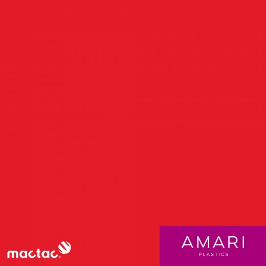 Mactac MACal 9758-00 Translucent Red 1230mm | Amari Plastics