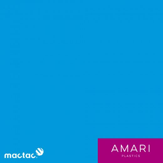 Mactac MACal 9839-10 Gloss Sky Blue 1230mm | Amari Plastics