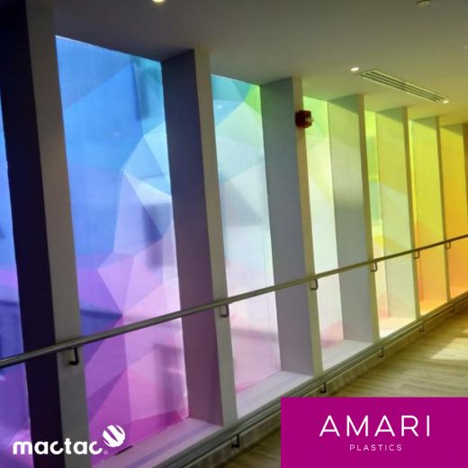 Mactac JT 8500 CG-RT Gloss Clear Removable 1370mm 50m | Amari Plastics
