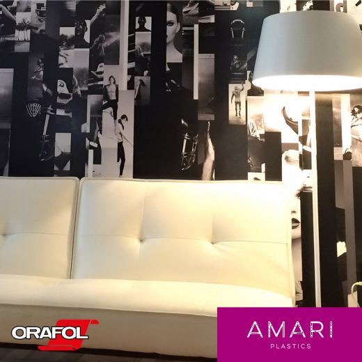 Orafol Orajet 3164 Gloss White Permanent 1370mm 50m Rod | Amari Plastics