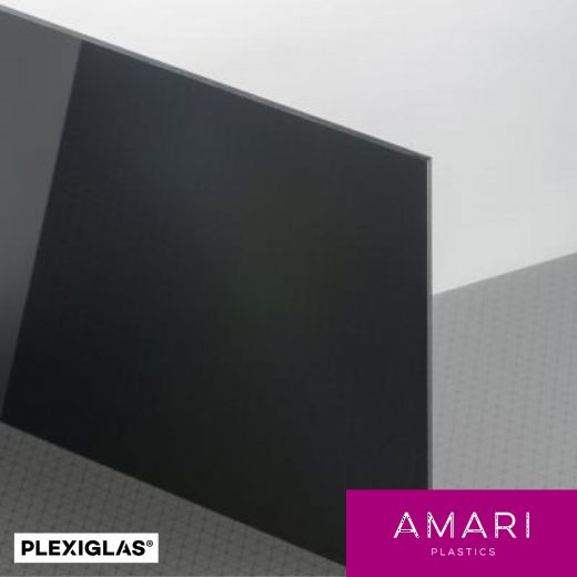 PLEXIGLAS® GS Acrylic Black 9H01 2030x1525x5mm 2PE Sheet | Amari Plastics