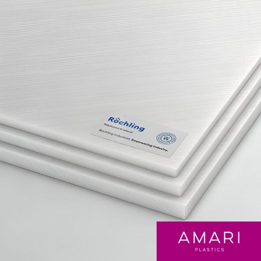 Polystone D PE500 Polyethylene Natural 2000x1000x10mm Sheet | Amari ...