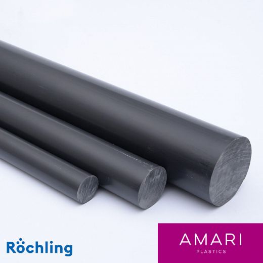 Trovidur EC N UPVC Grey T-7011 Round 3mm dia 2,5kg Rod | Amari Plastics