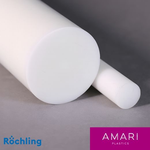 Sustarin C Acetal Natural 6mm dia Rod | Amari Plastics