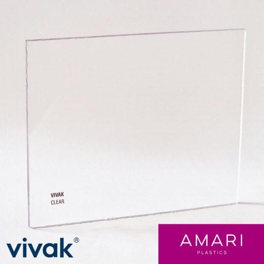 BUY 2mm Clear PETG Plastic Sheet 2050x1520 #105968 | Amari Plastics