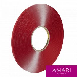 3M 4910F VHB Tape Clear 12mmx1mmx33m 4910F12 | Amari Plastics