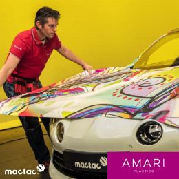 Mactac JT 10700 WG-BFG-XR Gloss White 1370mm 25m | Amari Plastics