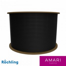 Polystone G PE300 Polyethylene Black Round 3mm dia 3kg Rod | Amari Plastics