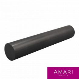 PVC Black 18mm dia Rod | Amari Plastics