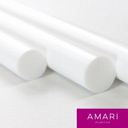 PVC White Round 3mm dia 2kg | Amari Plastics