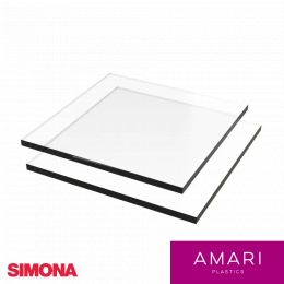 BUY 3mm Clear PVC Plastic Sheet 2440x1220 #134453 | Amari Plastics